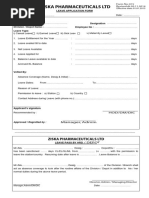 CPL Leave Request Form | PDF