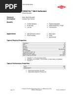 110 00623 01 Butyl Cellosolve Solvent Tds | PDF | Solvent | Water
