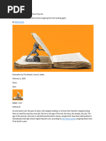 AP Seminar: Exploring Research Lenses | PDF