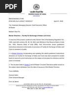 Exchange Guidelines for Soiled Notes | PDF | Reserve Bank Of India ...