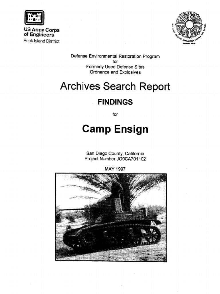 Camp Ensign History | PDF | Wound | Precipitation