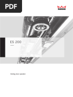 dormakaba ED 100/250 Operator Guide | PDF | Door | Switch