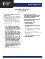 Fortifying Breast Milk with Formula | PDF | Teaspoon | Milk