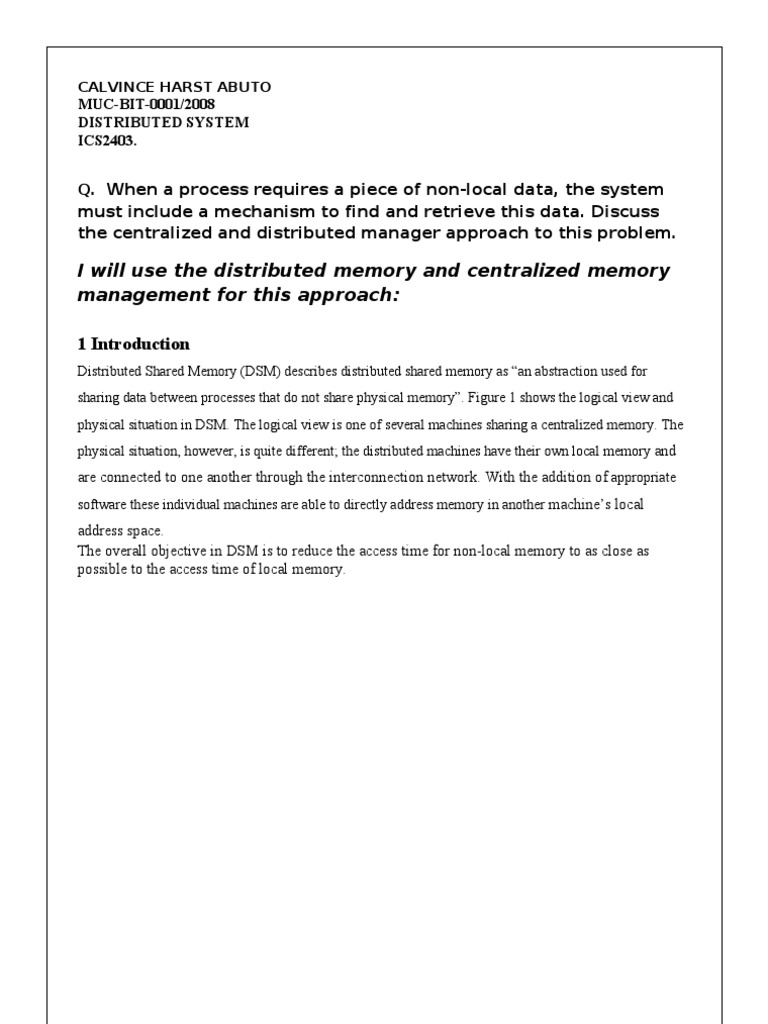 OMONDI | PDF | Replication (Computing) | Object (Computer Science)