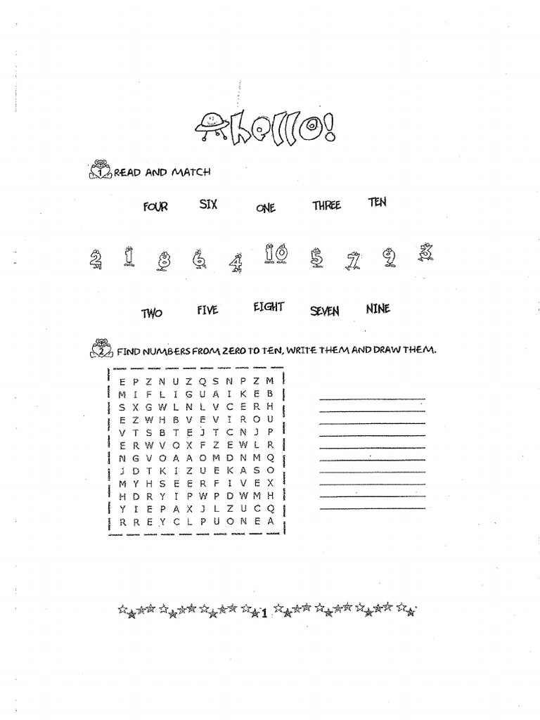 Activity Book 1 | PDF