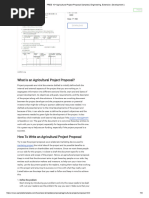 Agricultural Farming Project Proposal | PDF
