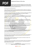 Direction-Based Reasoning Questions | PDF | Teaching Mathematics