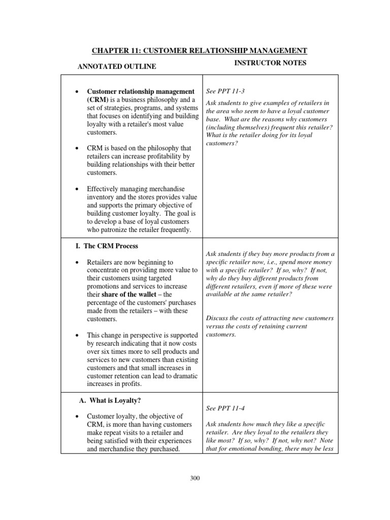 Retail Book Chap11 | PDF | Retail | Customer Relationship Management