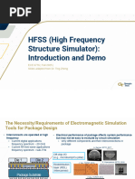 HFSS Microstrip Line Simulation Guide | PDF | Electrical Engineering ...