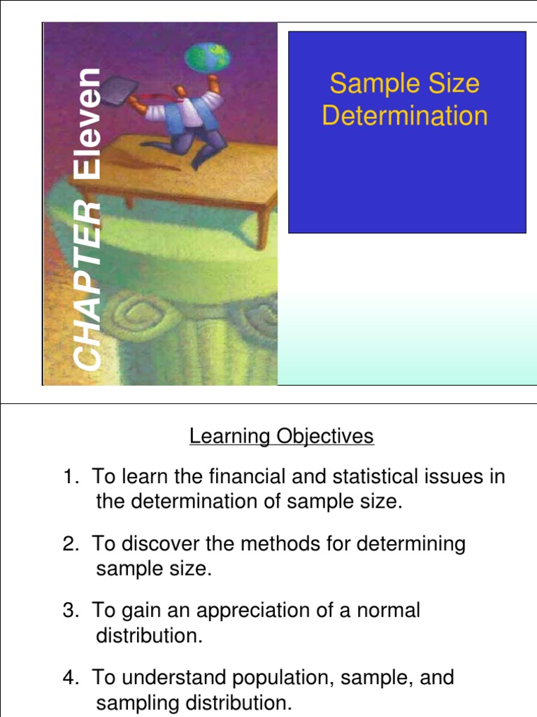 Sample Size Determination | PDF | Sample Size Determination | Normal ...