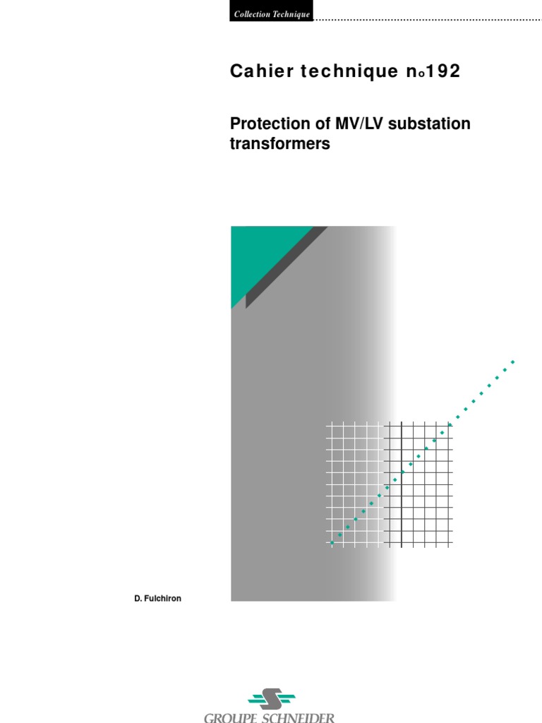 Protection of MV-LV Substation | PDF | Transformer | Fuse (Electrical)