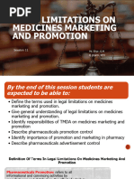 FDA Sales Promotion Permit Guidelines | PDF | Food And Drug ...