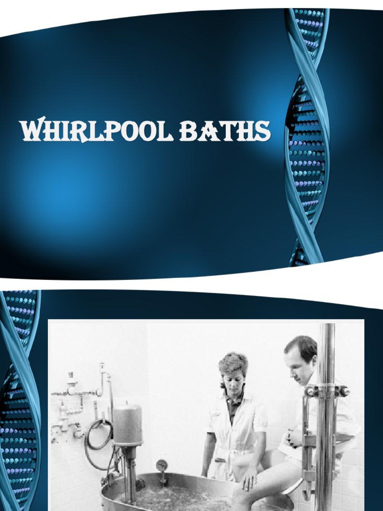 Whirlpool Baths & Hubbard Tank & Pool Therapy | PDF | Friction | Fluid ...