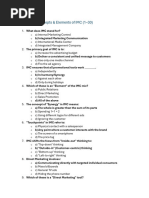 IMC Multiple Choice Quiz Questions | PDF | Marketing Communications ...