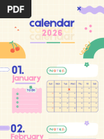 January-February 2026 Duty Rota Calendar | PDF
