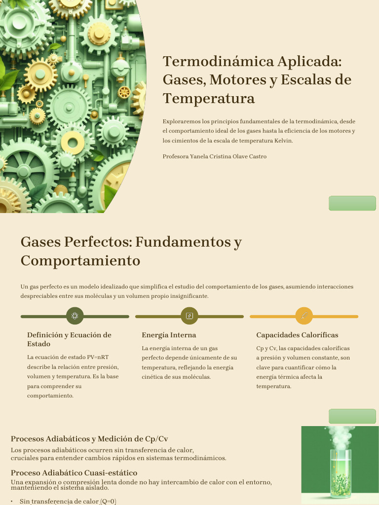 Termodinamica-Aplicada-Gases-Motores-y-Escalas-de-Temperatura | PDF
