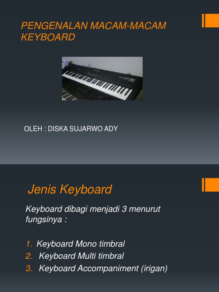 Pengenalan Macam-Macam Keyboard | PDF