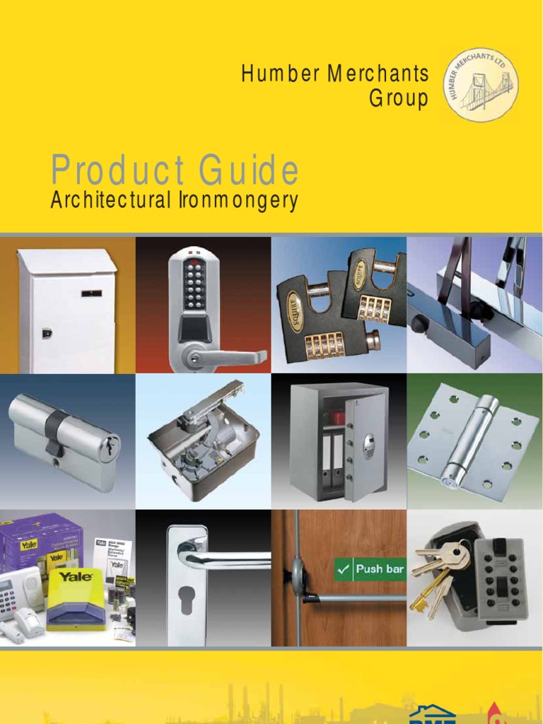 Architectural Ironmongery | PDF | Lock (Security Device) | Laptop