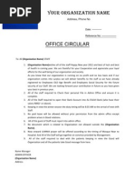 Office Correspondence Notes Procedure of Handling Outgoing Mail ...