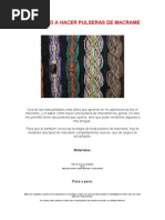 Libro de Macrame | PDF | Hogar, jardinería y bricolaje