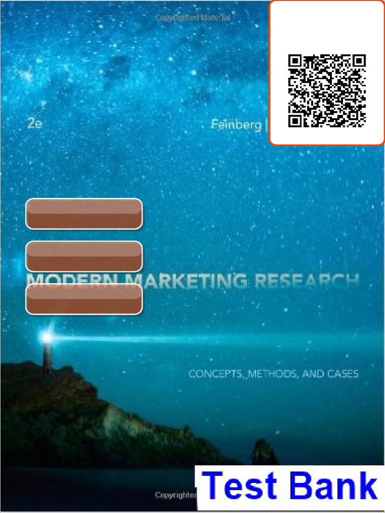 Secure a Modern Marketing Research Concepts Methods and Cases 2nd ...