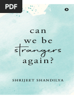 Can We Be Strangers Again | PDF