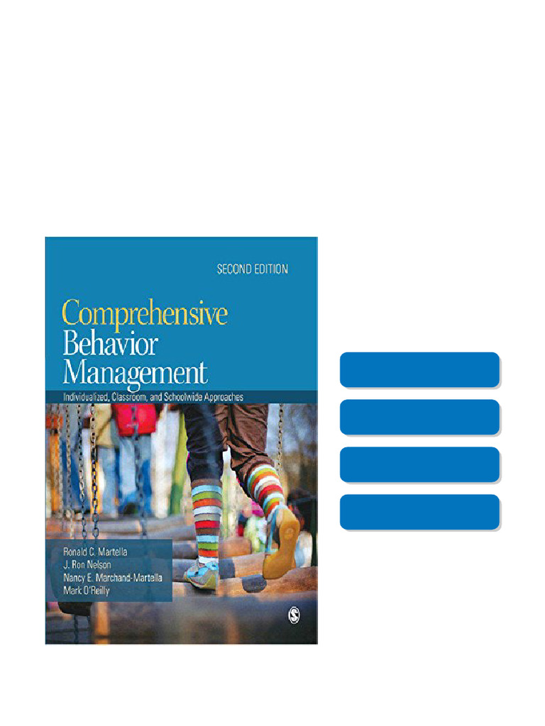 Comprehensive Behavior Management: Individualized, Classroom, and ...