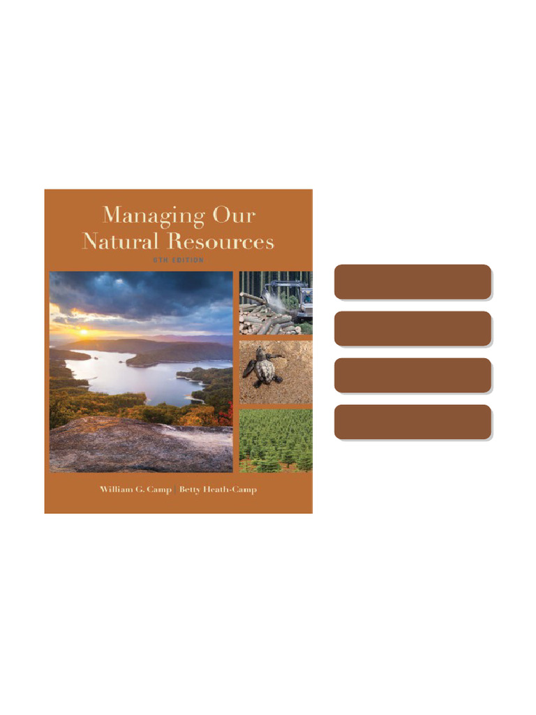Secure a Managing Our Natural Resources 6th Edition William G. Camp ...