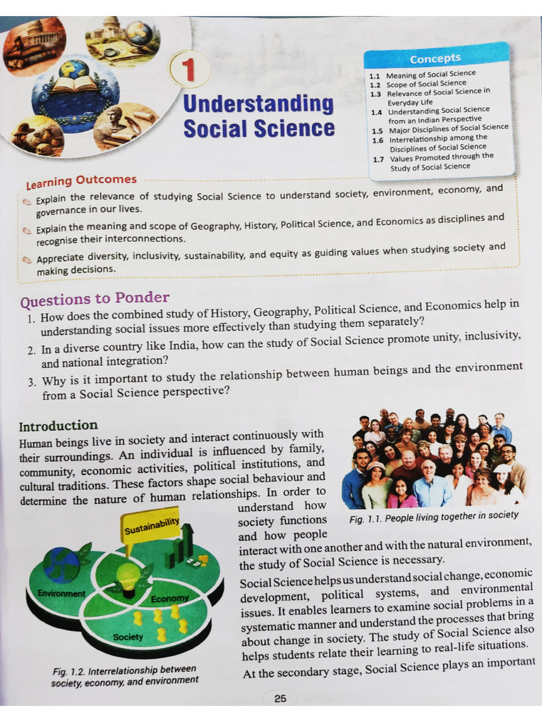 CH-1 Understanding Social Science | PDF