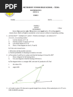 BECE Mathematics Past Questions 2022 | PDF | Inequality (Mathematics ...