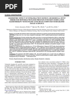 Managing Intrafraction and Interfraction Motion | PDF | Radiation ...