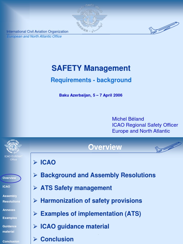 02 Safety Management Requirements Background | PDF | Safety | Government