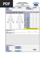 Ficha de Atencion Prehospitalaria | PDF