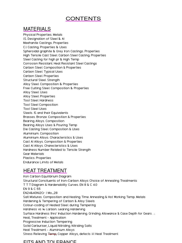 Design Data Book | PDF | Gear | Alloy