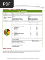 Ontario Math Proficiency Test Framework | PDF | Educational Assessment ...
