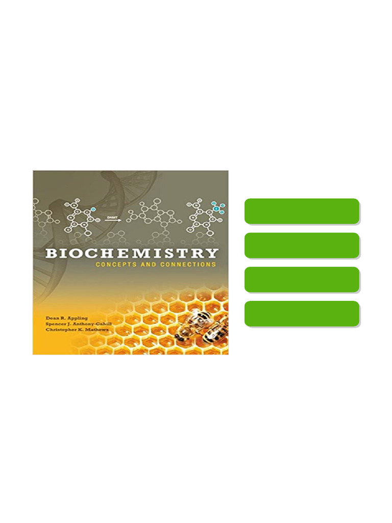 Test Bank for Biochemistry Concepts and Connections 1st Edition by ...