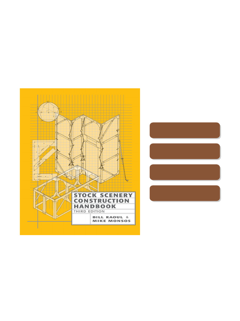 Stock Scenery Construction Handbook 3rd Edition by Bill Raoul, Mike ...