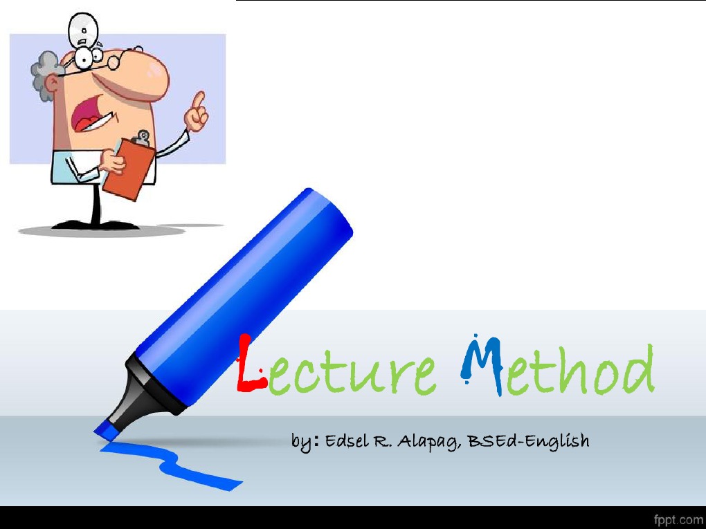 Lecture Method | Lecture | Learning Styles