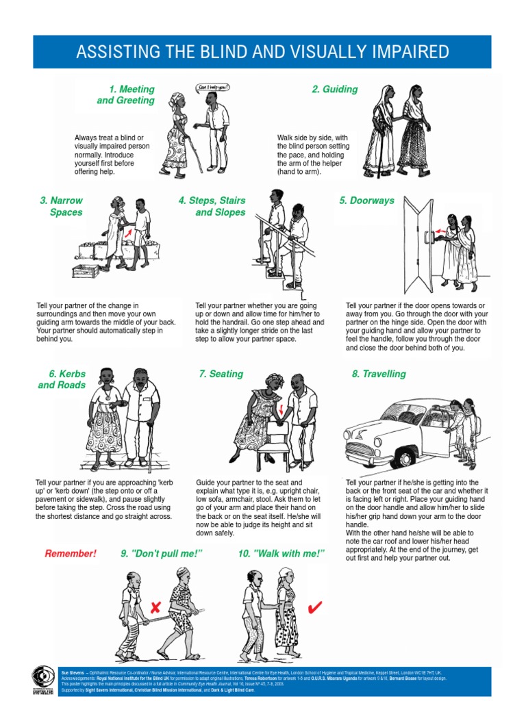 Assisting Blind | PDF | Visual Impairment | Door