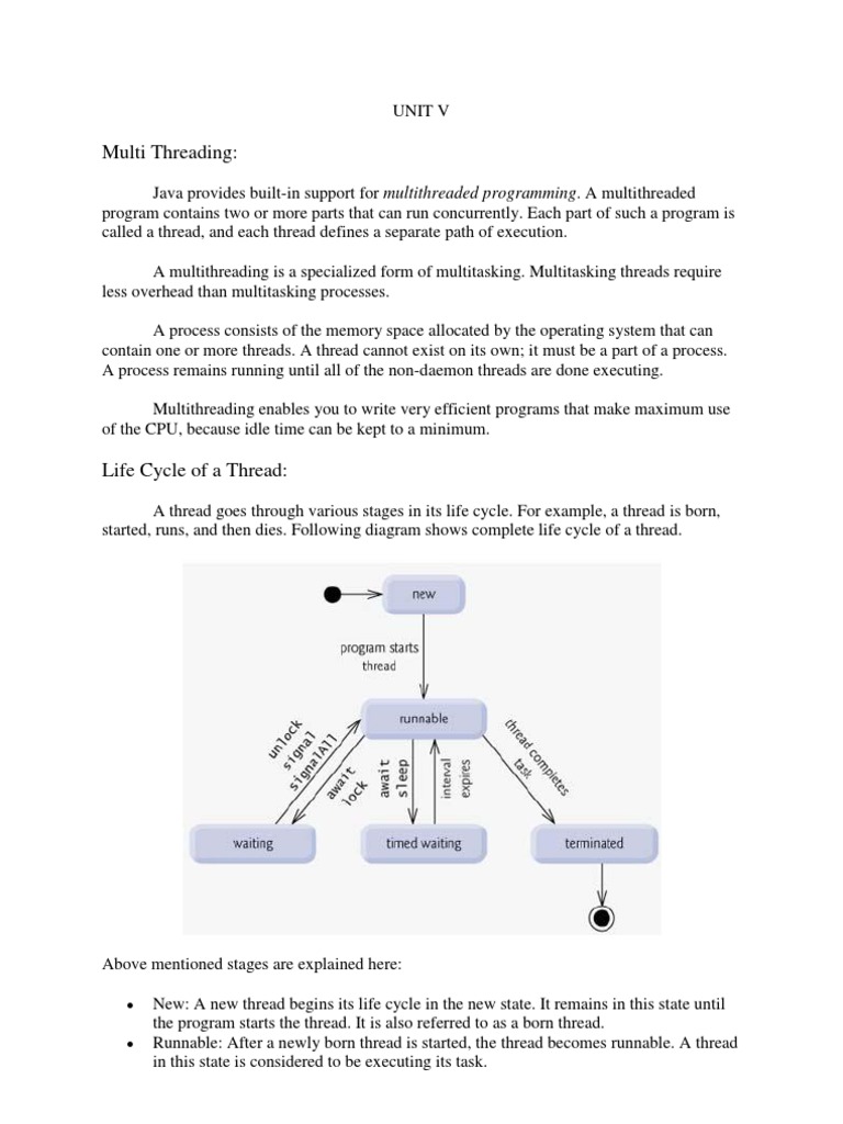 PROGRAMMING PARADIGMS - Unit V | PDF | Method (Computer Programming ...