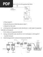 Solvay Process: Flow Chart & Q&A | PDF