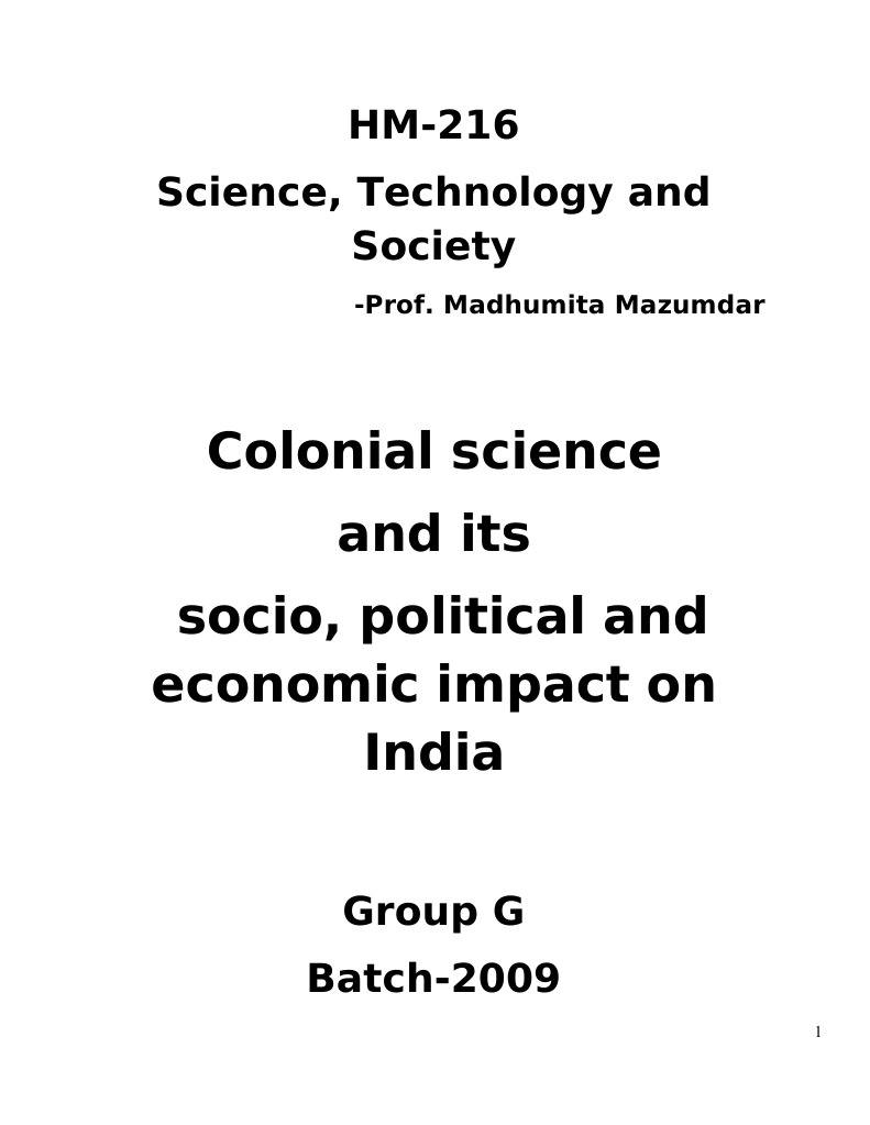 Colonial Science | PDF | Ayurveda | British Raj