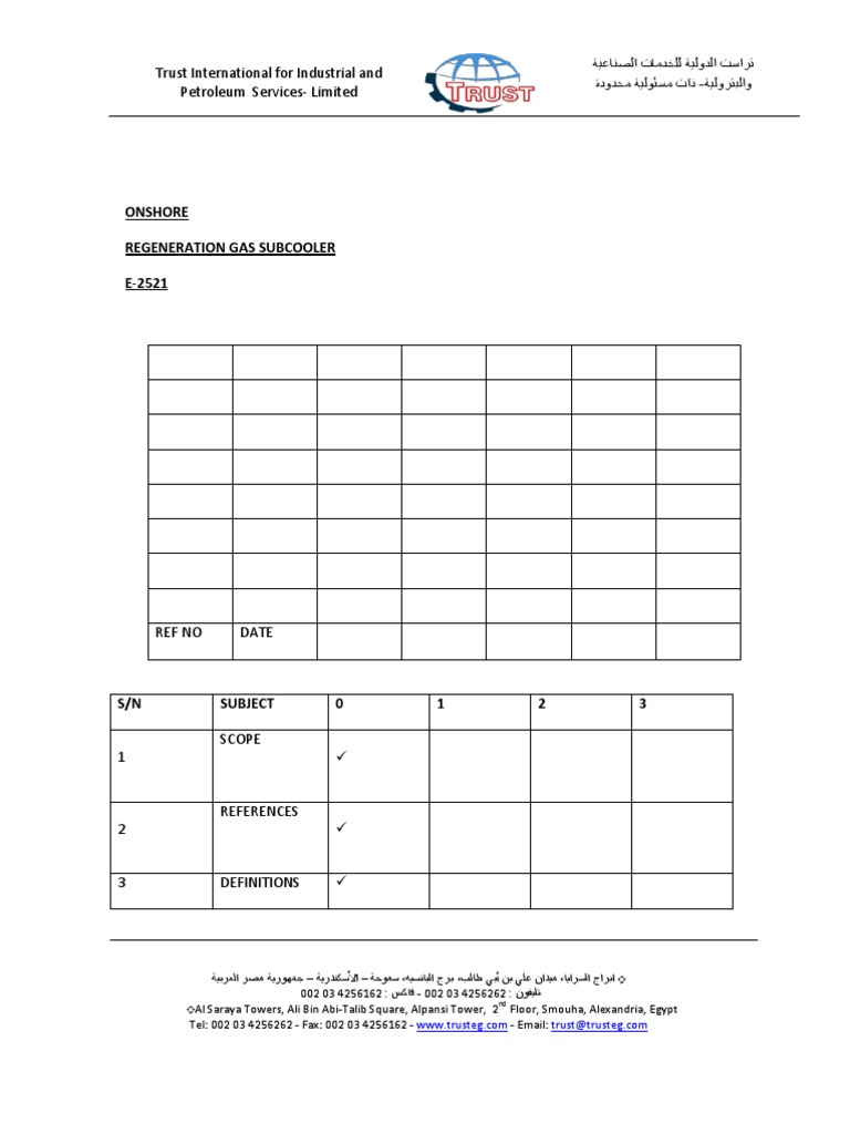 Vessel Inspection Procedure | Applied And Interdisciplinary Physics ...