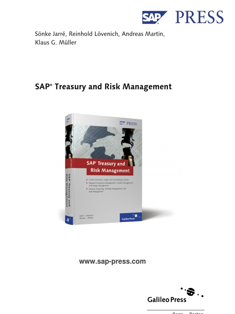 Treasury and Risk Management Sample | PDF