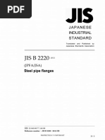 JIS B2220 16K Flange Specifications | PDF | Plumbing