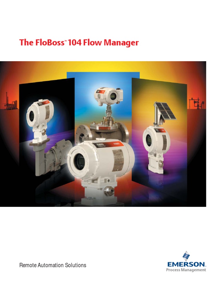 The Floboss 104 Flow Manager: Remote Automation Solutions | PDF