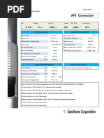 JFE Bear Connection Data Sheet | PDF | Pipe (Fluid Conveyance) | Pascal ...