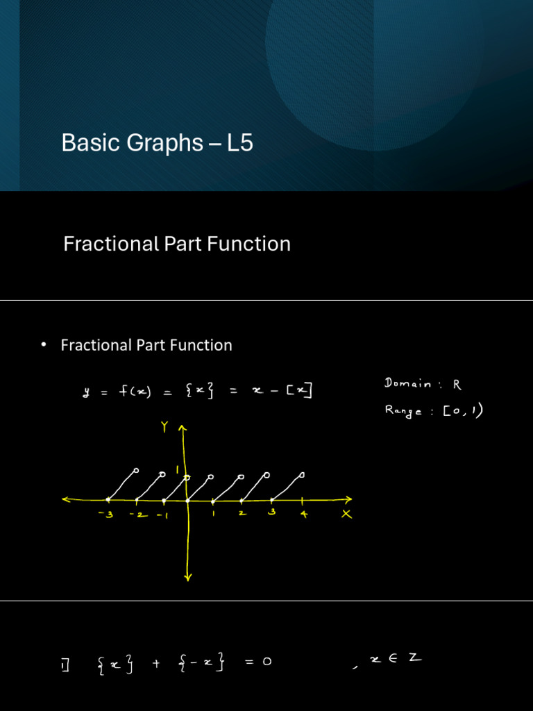 Basic Graphs - L5 | PDF