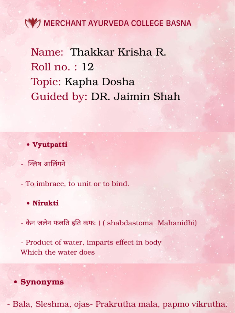 Kapha dosha _20260404_111802_0000 | PDF