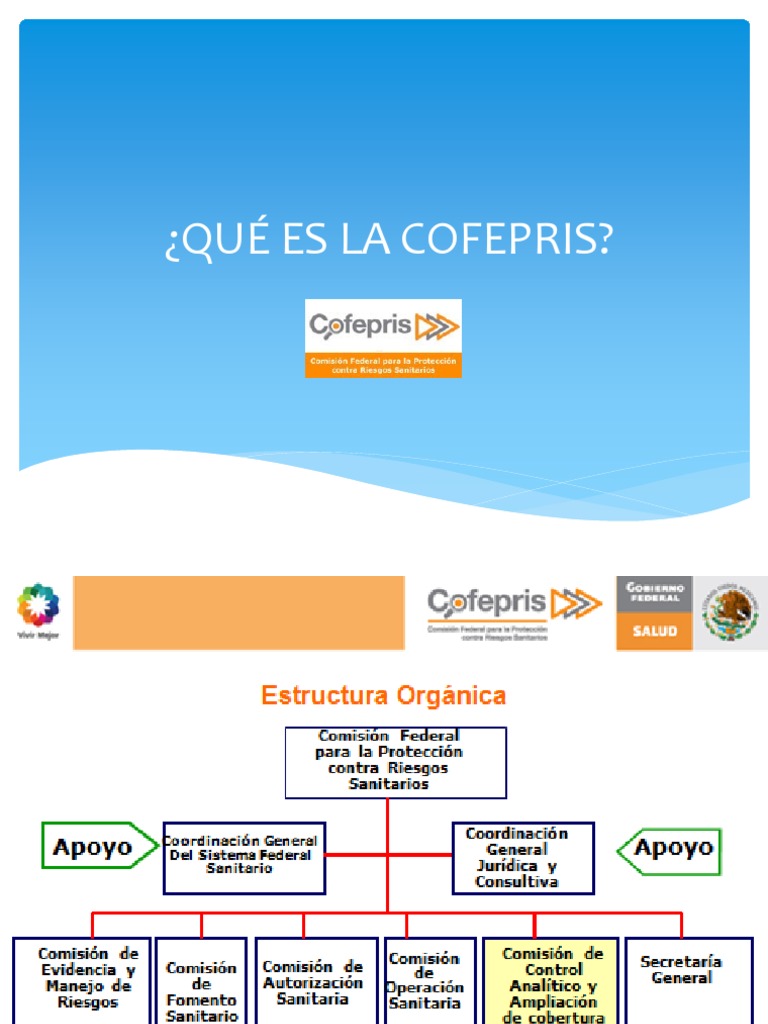 QUÉ ES LA COFEPRIS | Contralor | Bienestar